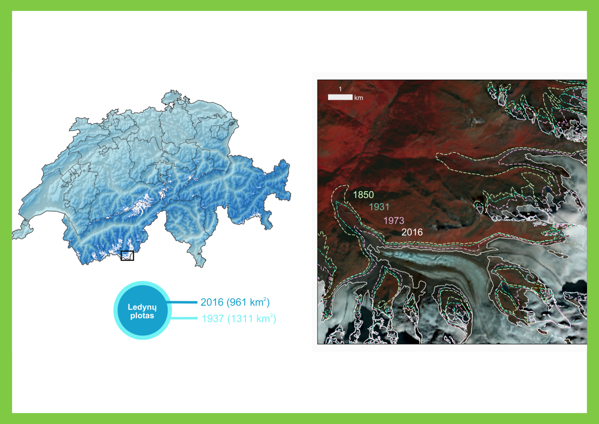 Tirpstantys ledynai perbraižo šalių ribas | Atliekų Kultūra